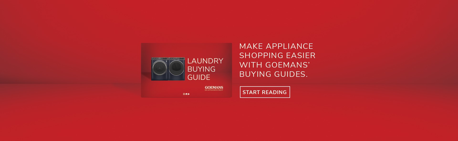 Goemans Homepage | Great Variety of Home Appliances with over 60 ...