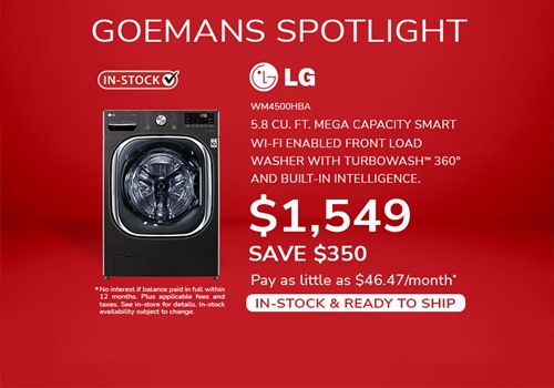 Goemans Homepage | Great Variety of Home Appliances with over 60 ...