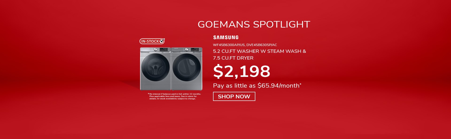 Goemans Homepage | Great Variety of Home Appliances with over 60 ...