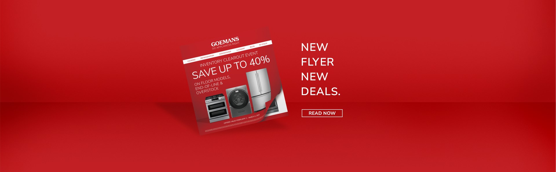 Goemans Homepage | Great Variety of Home Appliances with over 60 ...