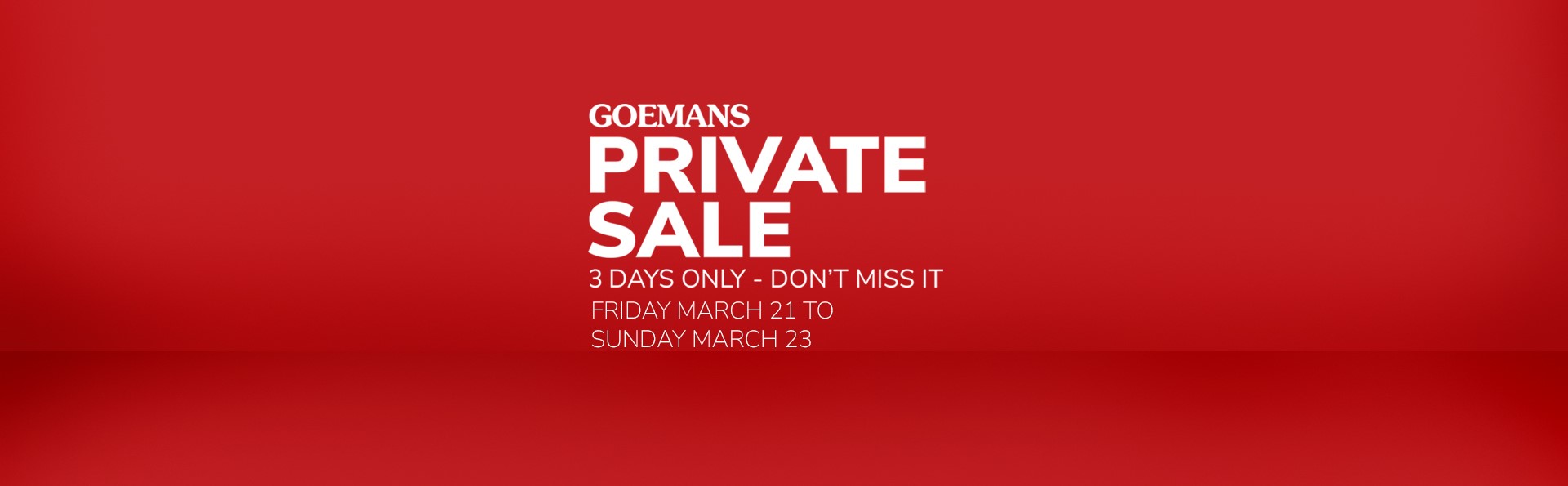 Goemans Homepage | Great Variety of Home Appliances with over 60 ...