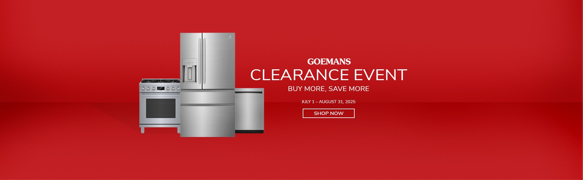 Goemans Homepage | Great Variety of Home Appliances with over 60 ...